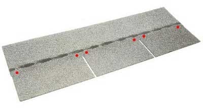 High Wind Nailing Pattern for Shingles Installation