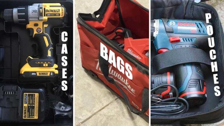 Power Tool Packaging (Cases, Bags, and Pouches) We Love and Hate