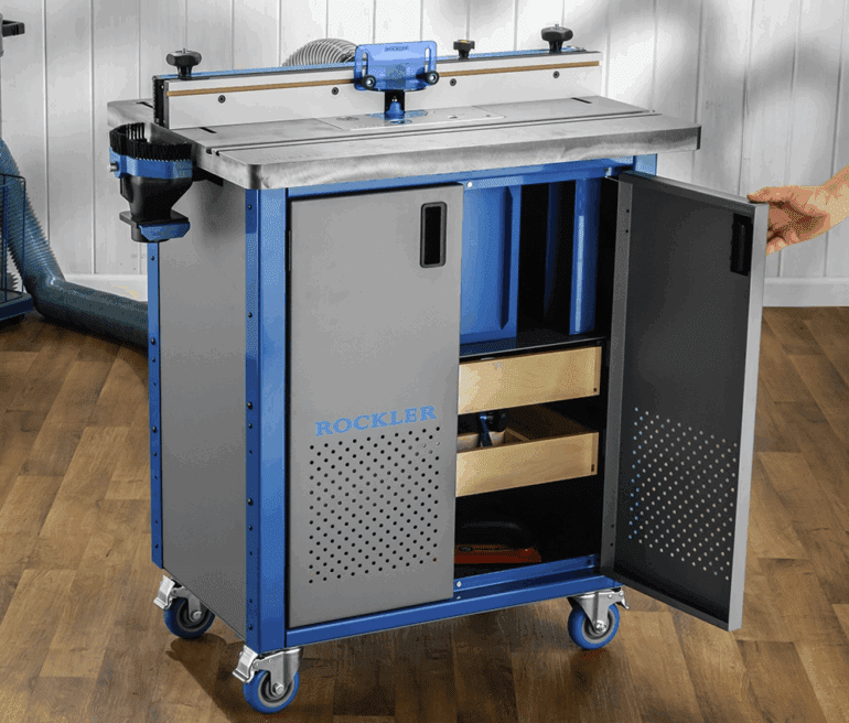 Rockler Shows Off New Router Table Cabinet
