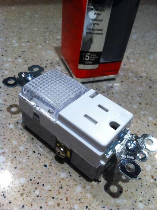 LED Nightlight Outlet by Legrand Pass & Seymour