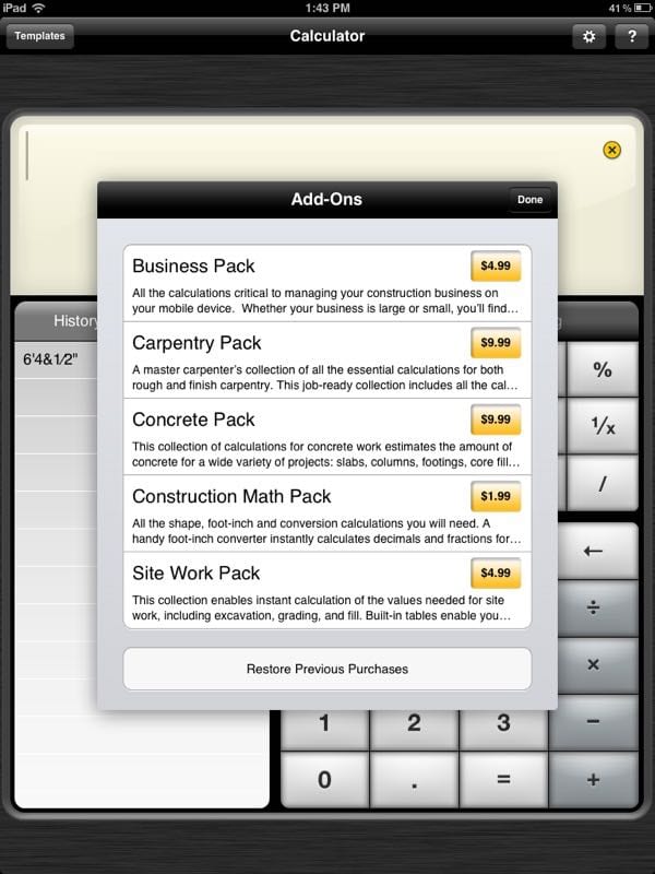 DeWALT Mobile Pro App from Delmar