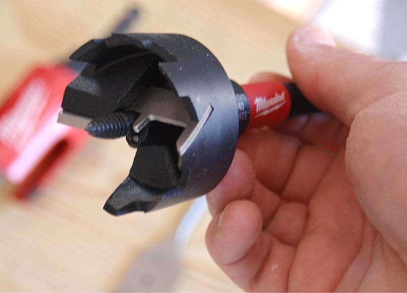 Wood Boring Drill Bits: Spade Bits, Hole Saws, and Self Feed - PTR