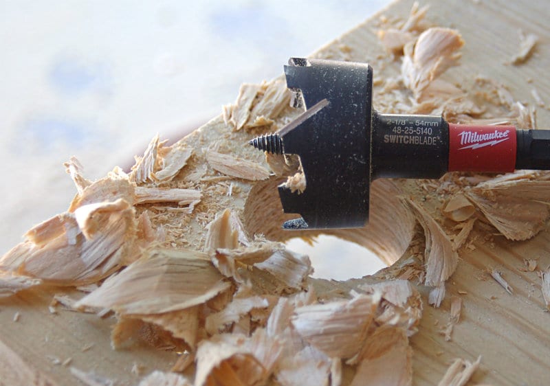 Wood Boring Drill Bits: Spade Bits, Hole Saws, and Self Feed - PTR