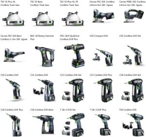 Festool Cordless Tools = Festool Unplugged