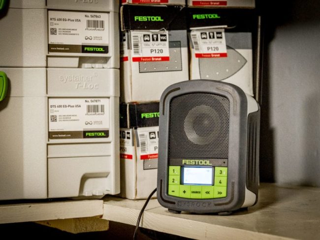 Festool SYSRock Jobsite Radio Review - Pro Tool Reviews