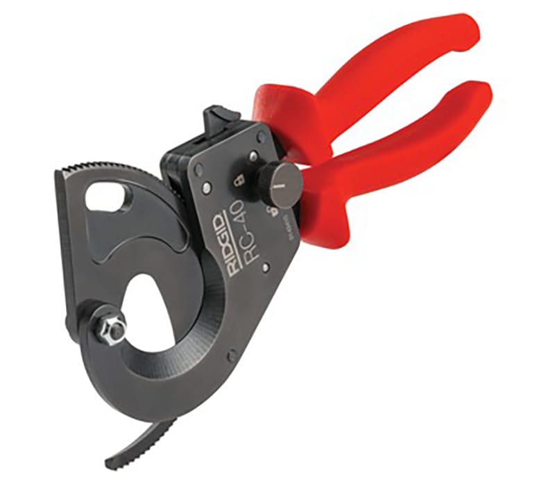New Ridgid Cable Cutters Feature Better Ergonomics - Pro Tool Reviews