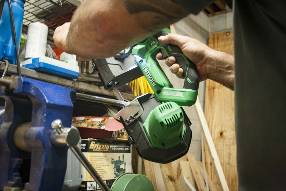 Hitachi 18V Brushless Band Saw - Pro Tool Reviews