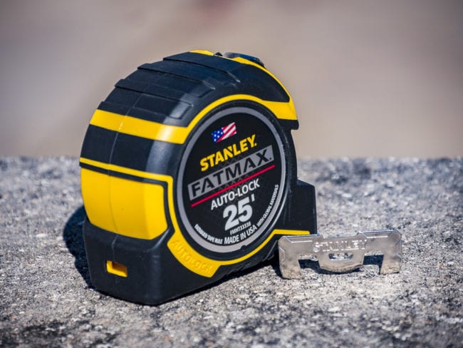 Stanley FatMax Auto-Lock Tape Measure Review - PTR