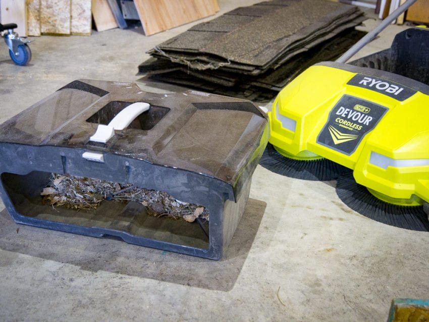 Ryobi Devour Cordless Sweeper Review - Pro Tool Reviews