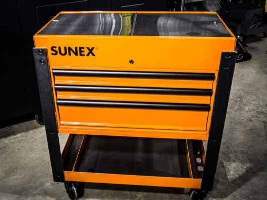 Sunex Tool Cart with Sliding Top Model 8035XT - Pro Tool Reviews