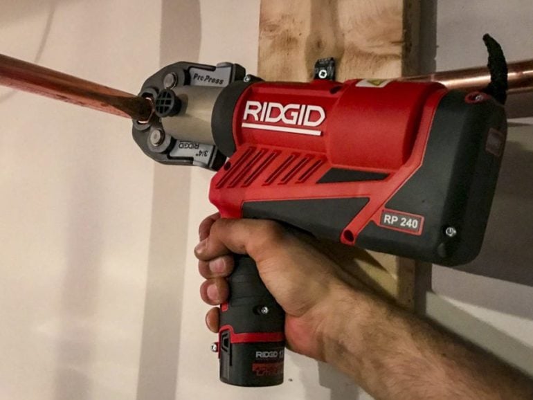 Ridgid RP 240 Press Tool Review - Pro Tool Reviews