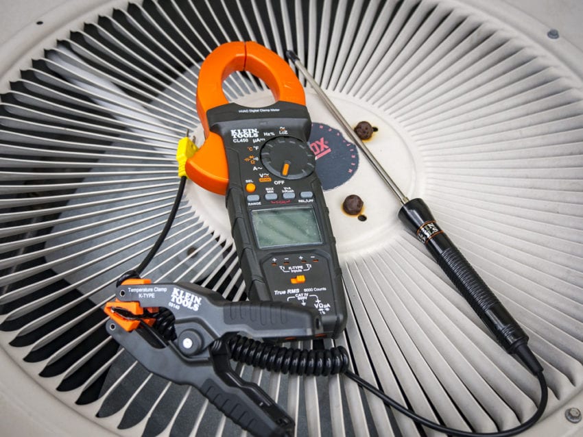 Klein HVAC Clamp Meter with Differential Temp - Pro Tool Reviews