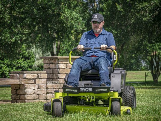 Ryobi Zero Turn Electric Riding Mower Review RY48ZTR100 - PTR