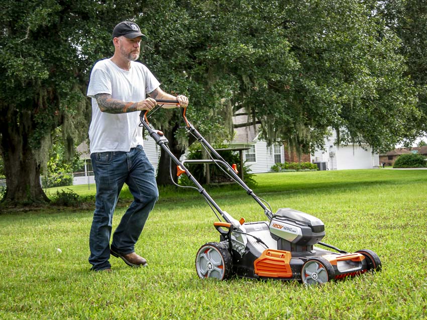 Redback 120V Self-Propelled Lawn Mower Review - Pro Tool Reviews