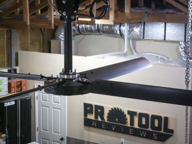 Hunter XP Industrial Fan Review - HVLS Shop Fan - Pro Tool Reviews