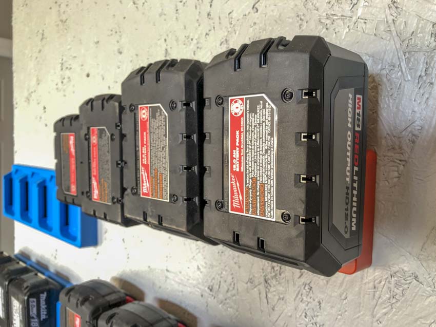 48 Tools Battery Holder for Power Tool Battery Storage - Pro Tool Reviews
