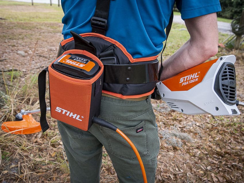 Stihl FSA 130 R Battery String Trimmer Review - PTR