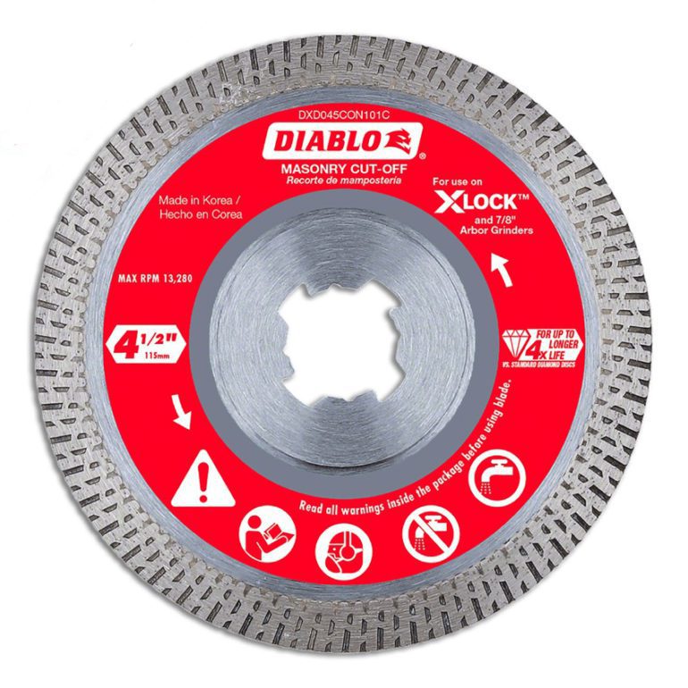 Diablo X-Lock Diamond Wheels for Masonry - Pro Tool Reviews