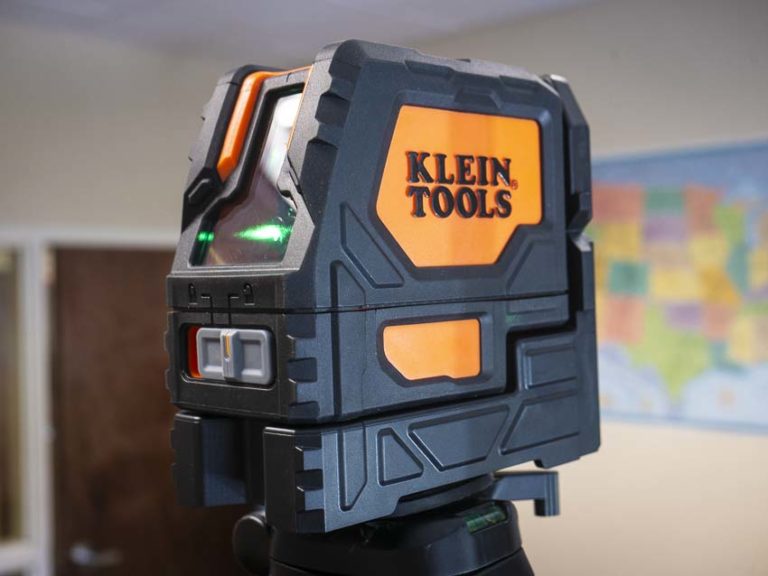 Klein Tools 93LCLG Self-Leveling Green Cross Line Laser with Plumb Spot