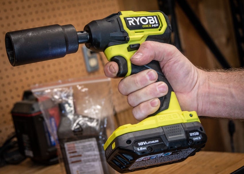 Ryobi 18V One+ HP Compact 3/8-Inch Impact Wrench Review PSBIW01B