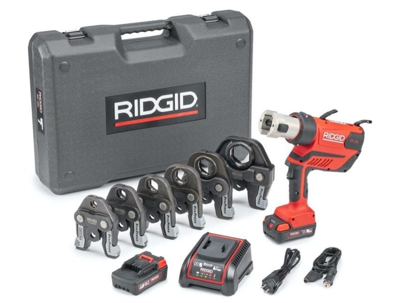Ridgid RP 350 Press Tool with Pistol Grip - Pro Tool Reviews
