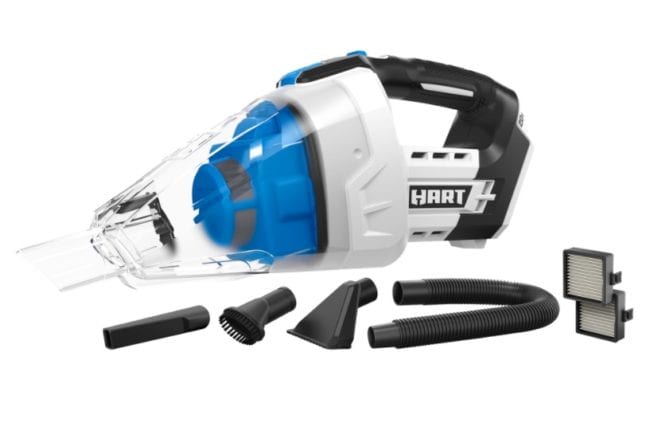 Hart Corded and 20V Cordless Vacuums - Pro Tool Reviews