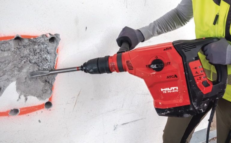 Hilti TE 70-ATC SDS-Max Combination Hammer - Pro Tool Reviews