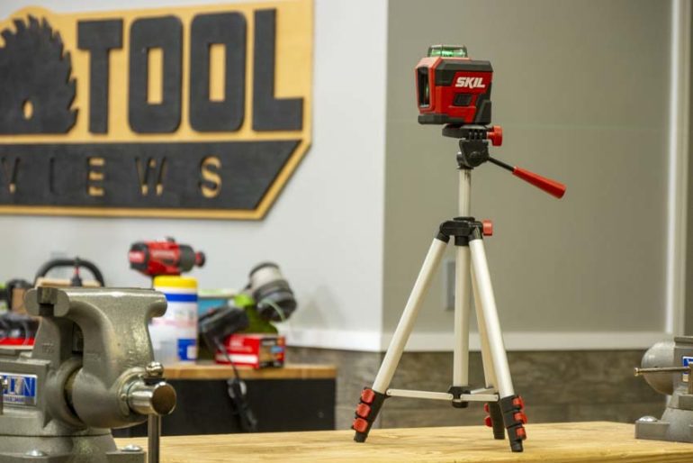 Skil 360° Green Cross Line Laser Level with Tripod Review L9322G-01