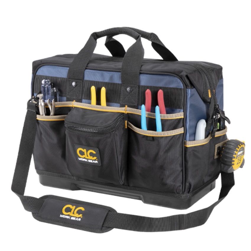 CLC Work Gear Molded Base Tool Bags from Custom Leathercraft - PTR
