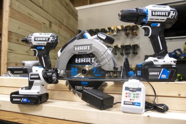Hart 20V 4-Tool Brushless Combo Kit Review - Pro Tool Reviews