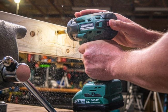 Masterforce Boost 20V Cordless Impact Driver Review - PTR