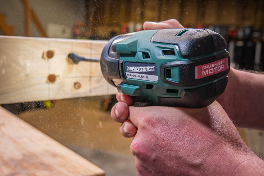 Masterforce Boost 20V Cordless Impact Driver Review - PTR