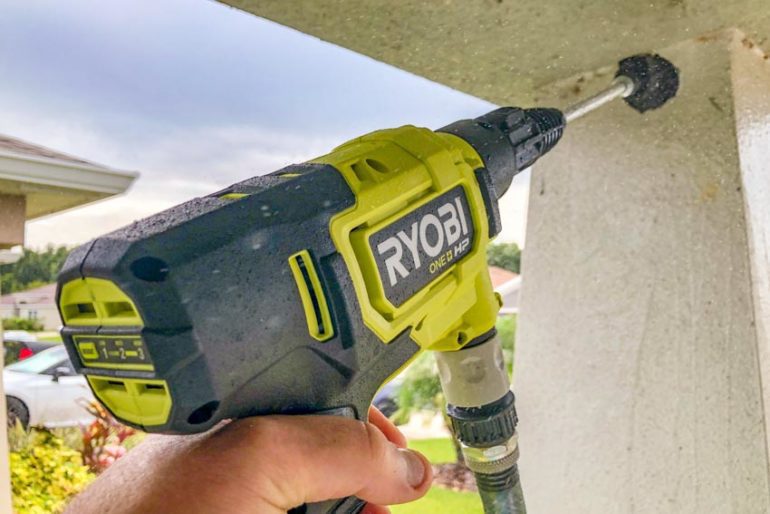 Ryobi 18V One+ HP Brushless EZClean 600 PSI Power Cleaner - PTR