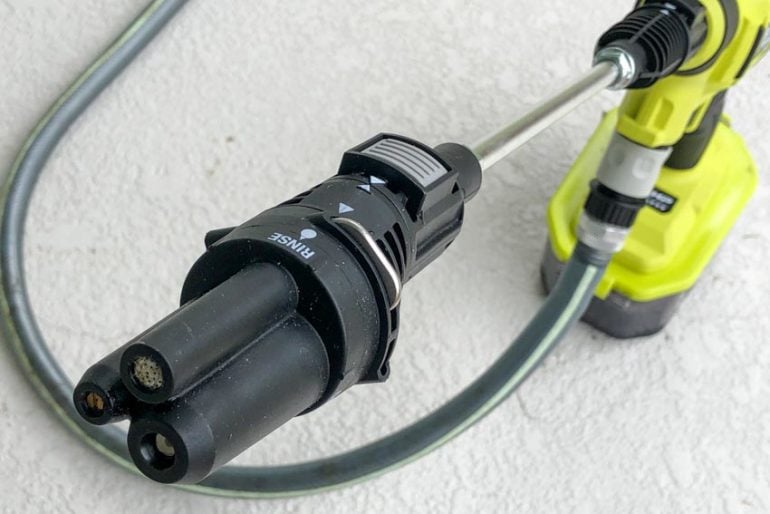 Ryobi 18V One+ HP Brushless EZClean 600 PSI Power Cleaner - PTR