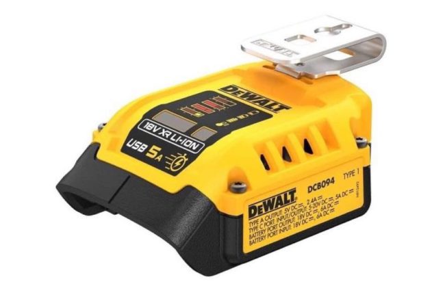 DeWalt Portable USB Battery Charging Kit | DCB094K - Pro Tool Reviews