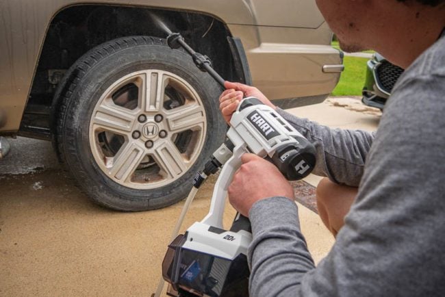 Hart 20V Cordless Pressurized Vehicle Cleaner Review | HGPC011 - PTR
