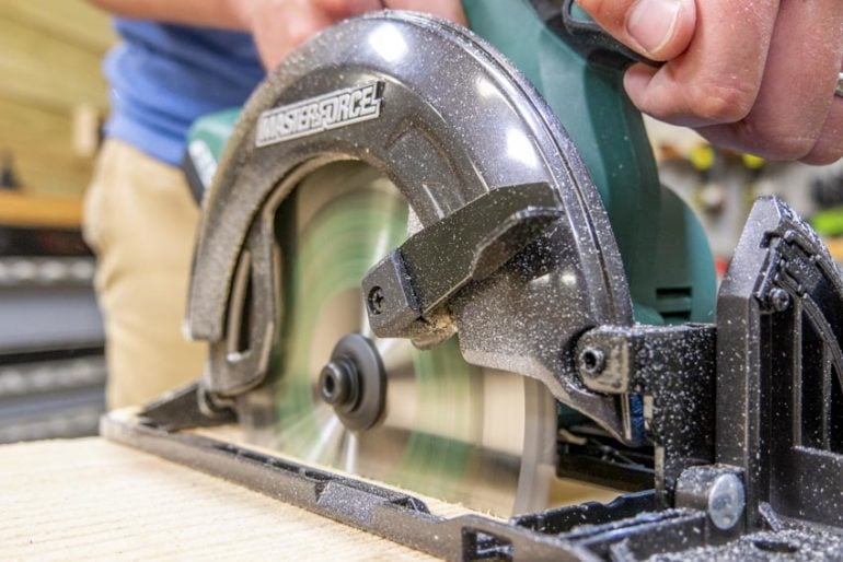 Masterforce Boost 20V Cordless Circular Saw Review - PTR