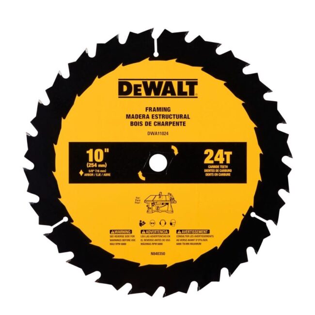 DeWalt Large Diameter Saw Blades - Pro Tool Reviews