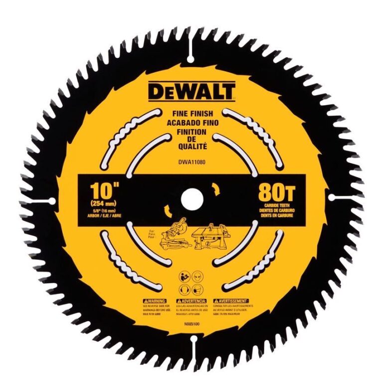 DeWalt Large Diameter Saw Blades - Pro Tool Reviews