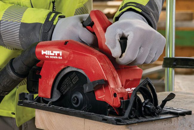 Hilti Nuron Cordless Circular Saw SC 30WR-22 - Pro Tool Reviews