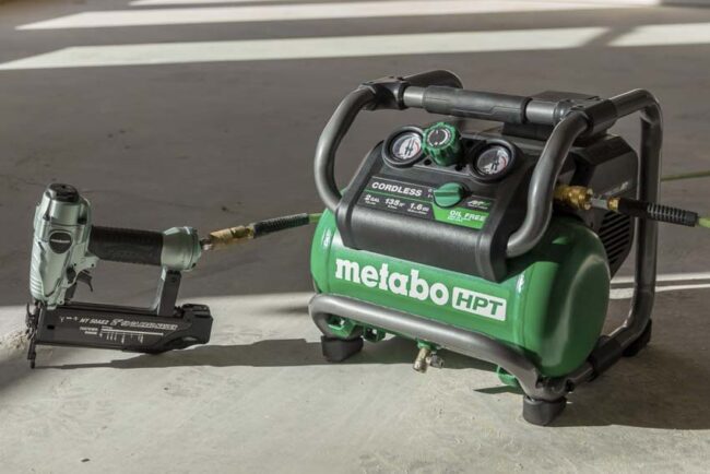 Metabo HPT 36V MultiVolt 2-Gallon Air Compressor EC36DAQ4 - PTR