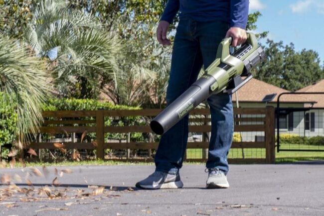 Green Machine 655 CFM Battery-Powered Leaf Blower Review - PTR