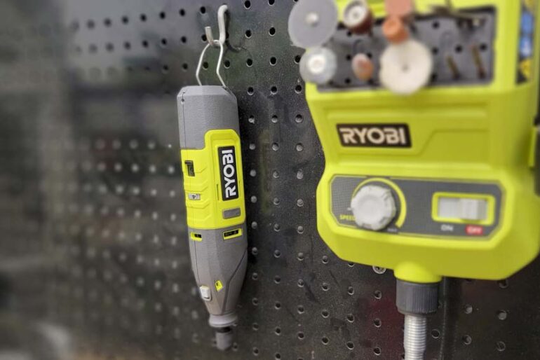 Ryobi 12V Cordless Rotary Tool Kit TVM01 - Pro Tool Reviews