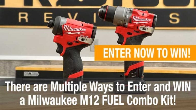 Tool Giveaways - Milwaukee M12 FUEL Combo Kit Giveaway