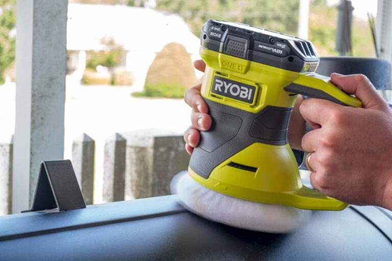 Ryobi 18V One+ Cordless Orbital Buffer Review PCL460 - PTR