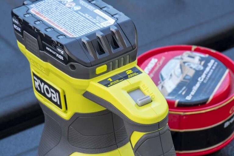 Ryobi 18V One+ Cordless Orbital Buffer Review PCL460 - PTR