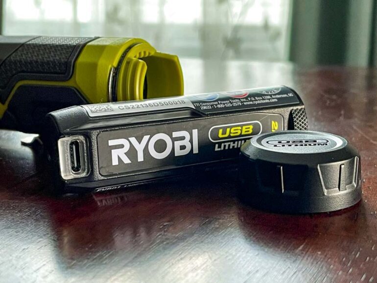 Ryobi USB Lithium LED Flashlight Review - Pro Tool Reviews