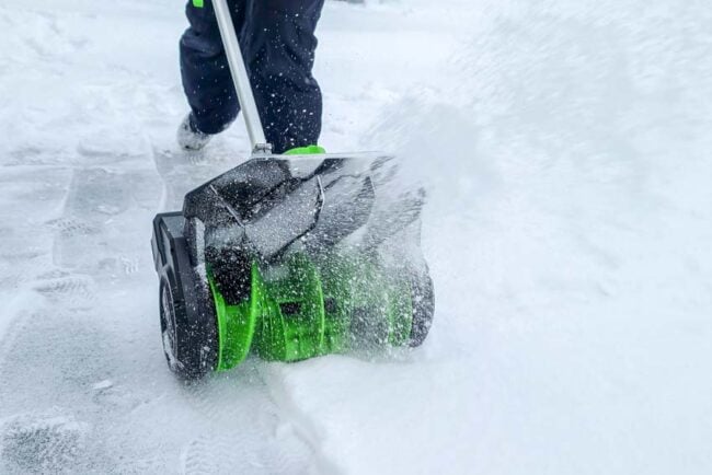 EGO Multi-Head Snow Shovel Attachment Review - PTR