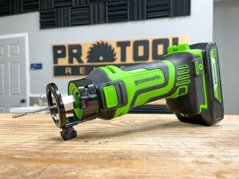 Greenworks 24V Cordless Speed Saw Cut-Out Tool Review - PTR