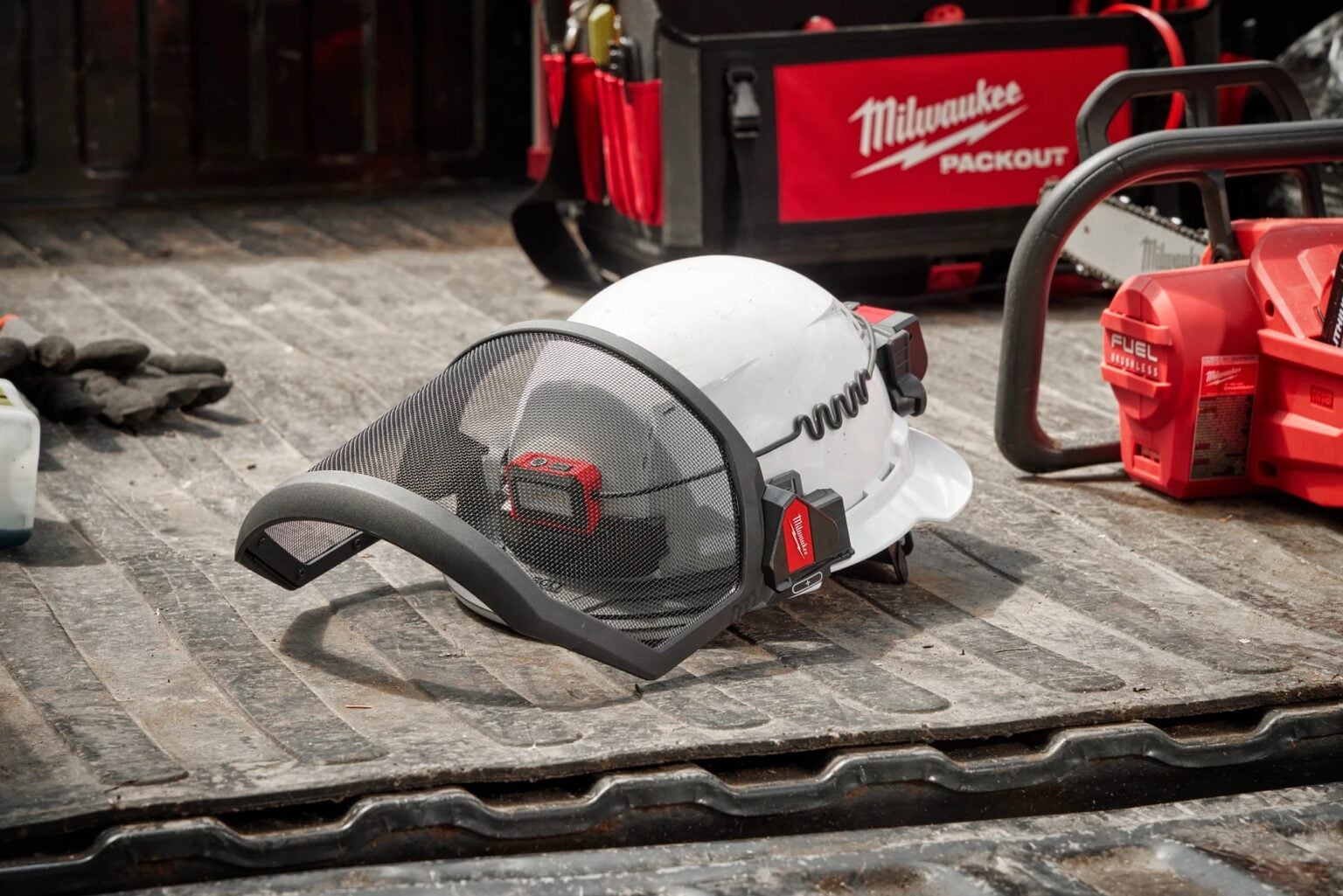 Milwaukee Bolt Hard Hats, Lights, and Accessories - PTR